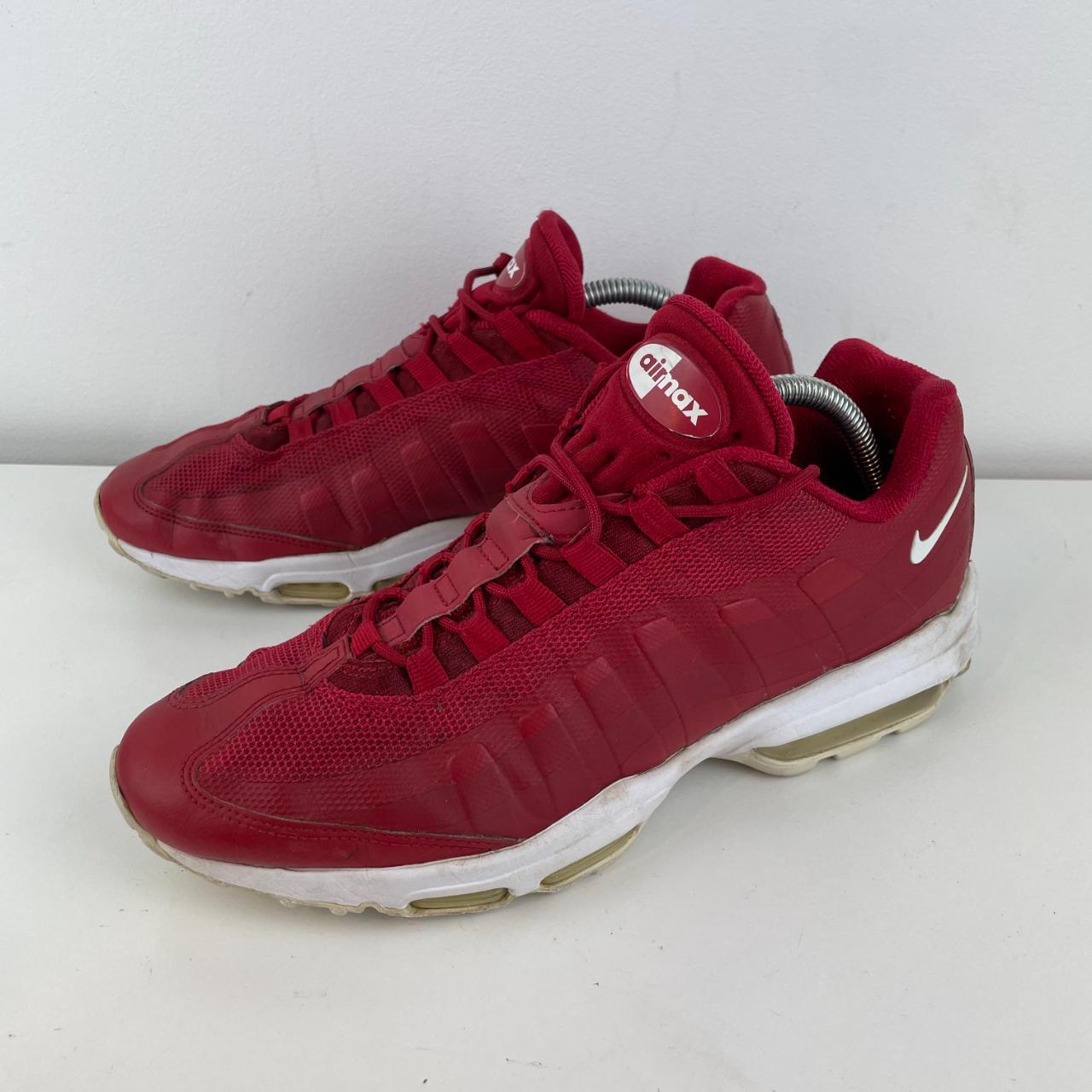Nike Air Max 95 Ultra Essential Deep Red Mens... - Depop