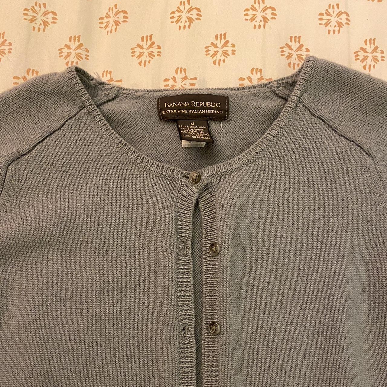 Cottage Core Banana Republic Cardigan 🦋 size M... - Depop