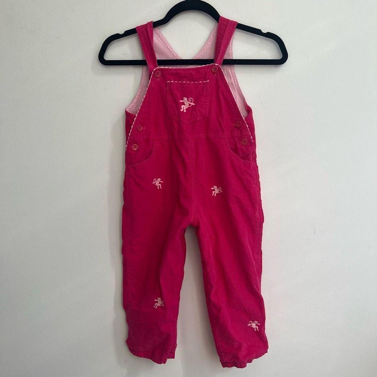 Red Dungarees-overalls | Depop