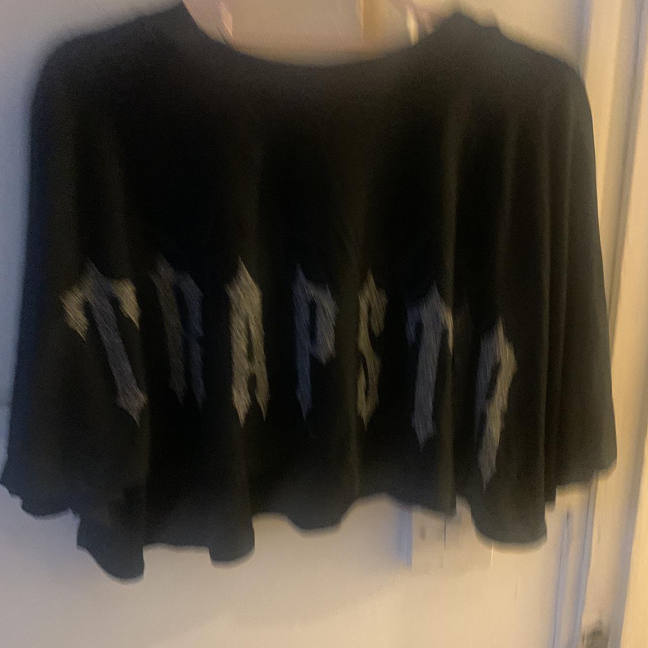 VINTAGE TRAPSTAR CROP TOP. WORN A FEW TIMES. REAL... - Depop