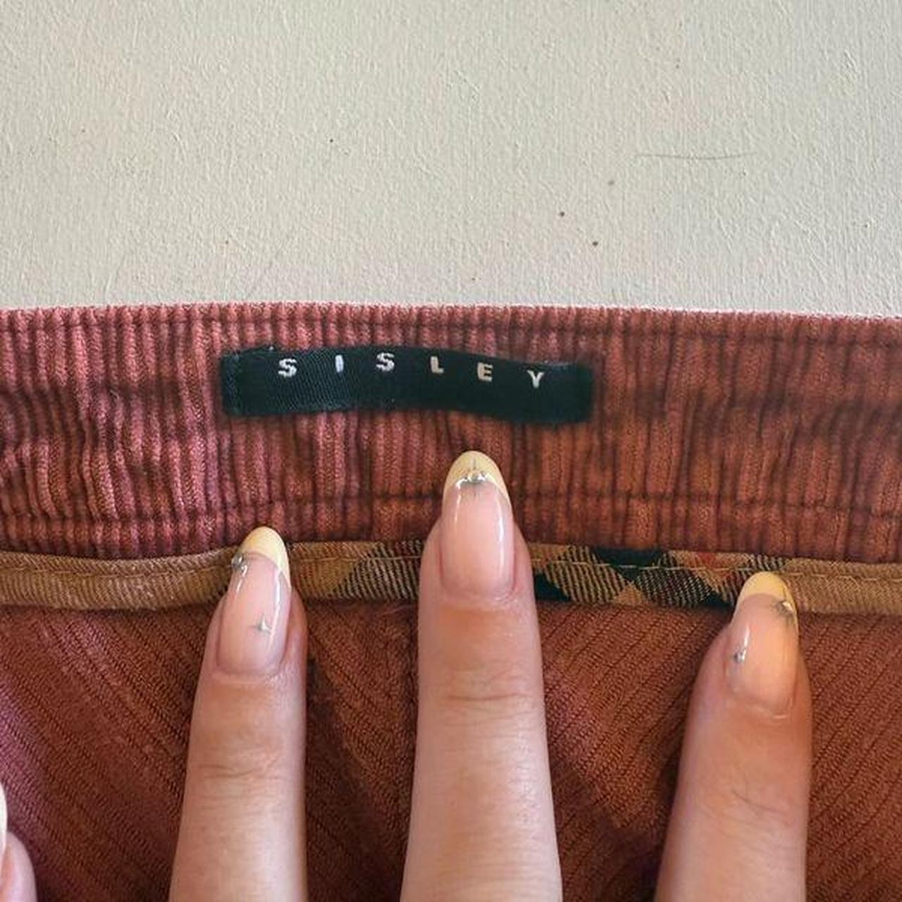 Vintage y2k low rise pink corduroy pleated mini... | Depop