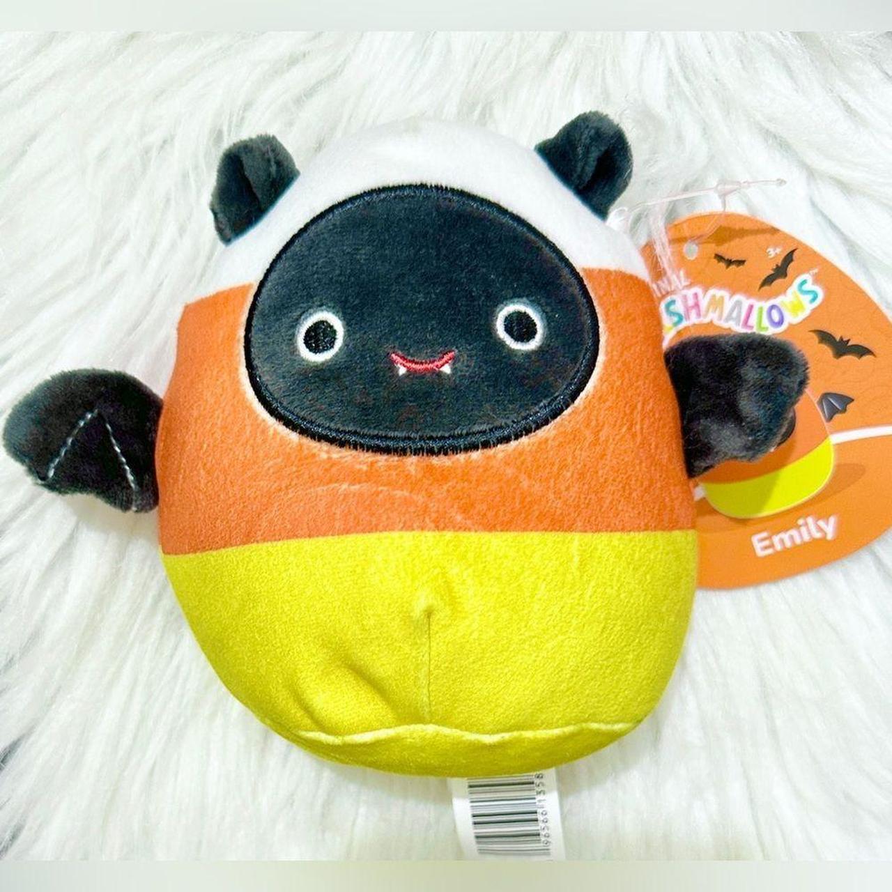 Squishmallows Emily the Bat in Candy Corn Plushie... - Depop
