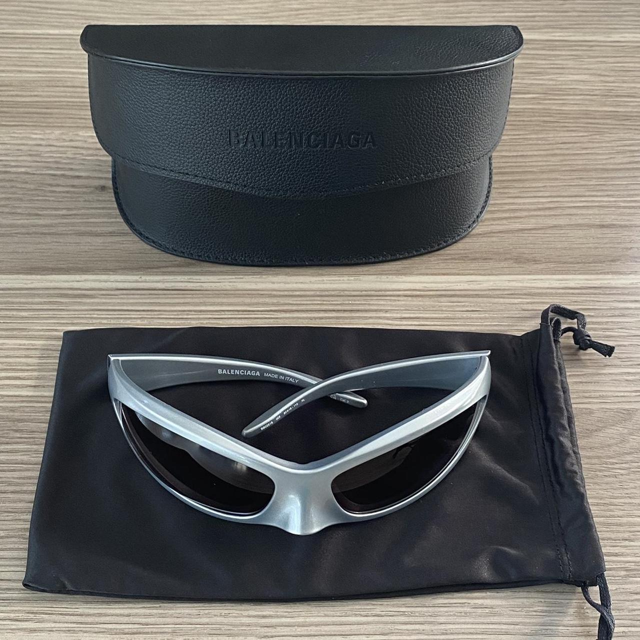 Balenciaga Skin Cat Silver Sunglasses Brand new | Depop Balenciaga Skin Cat Silver Sunglasses Brand new | Depop