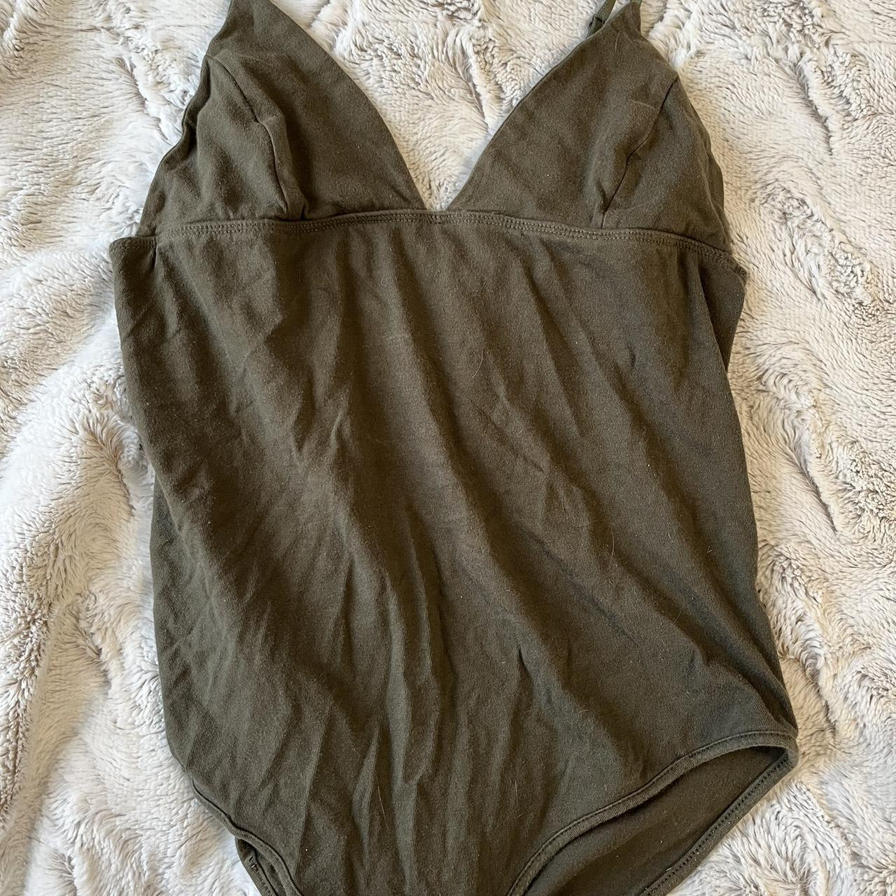 green bodysuit - Depop