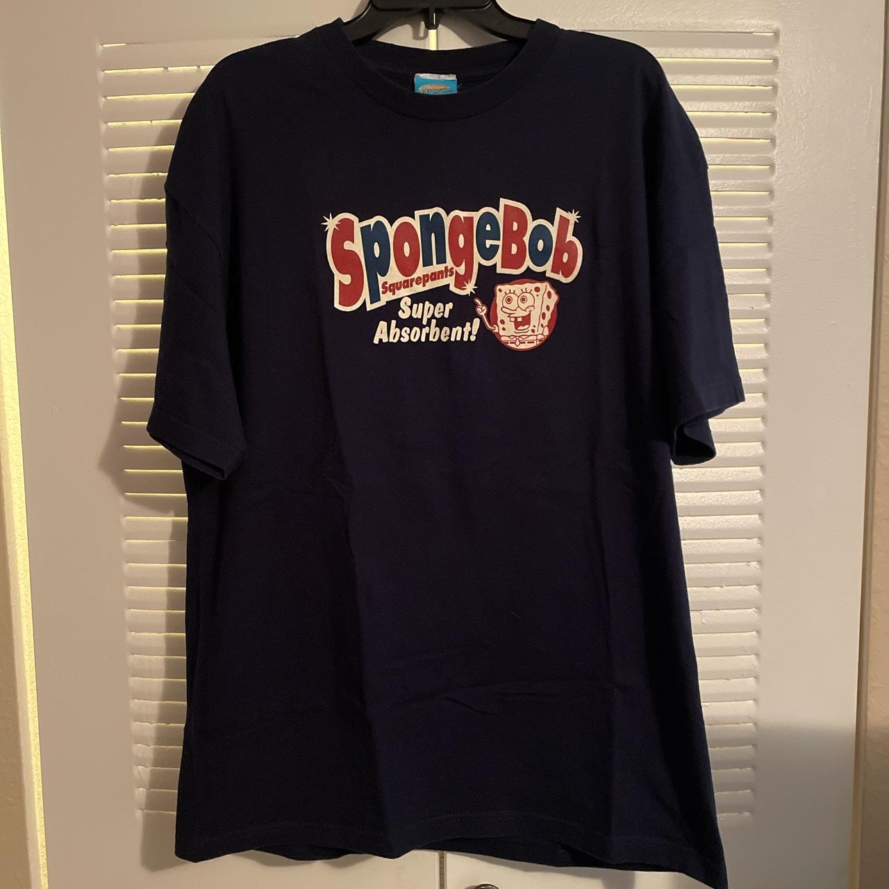 Spongebob Vintage Nickelodeon Shirt - Size XL Worn... - Depop