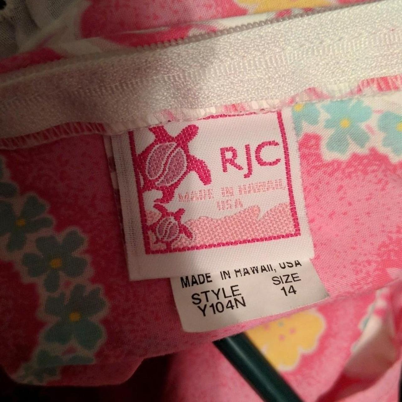 RJC brand pink floral dress with hearts and lace.... - Depop