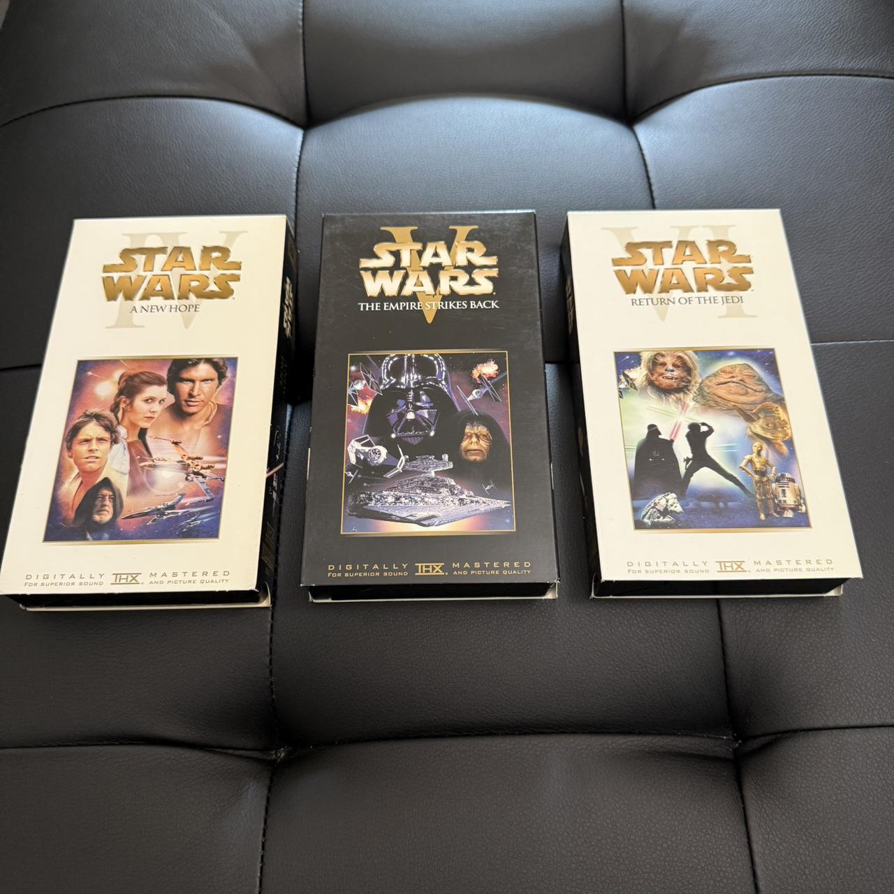 Star Wars 2000 VHS trilogy -all vhs work -vhs... | Depop