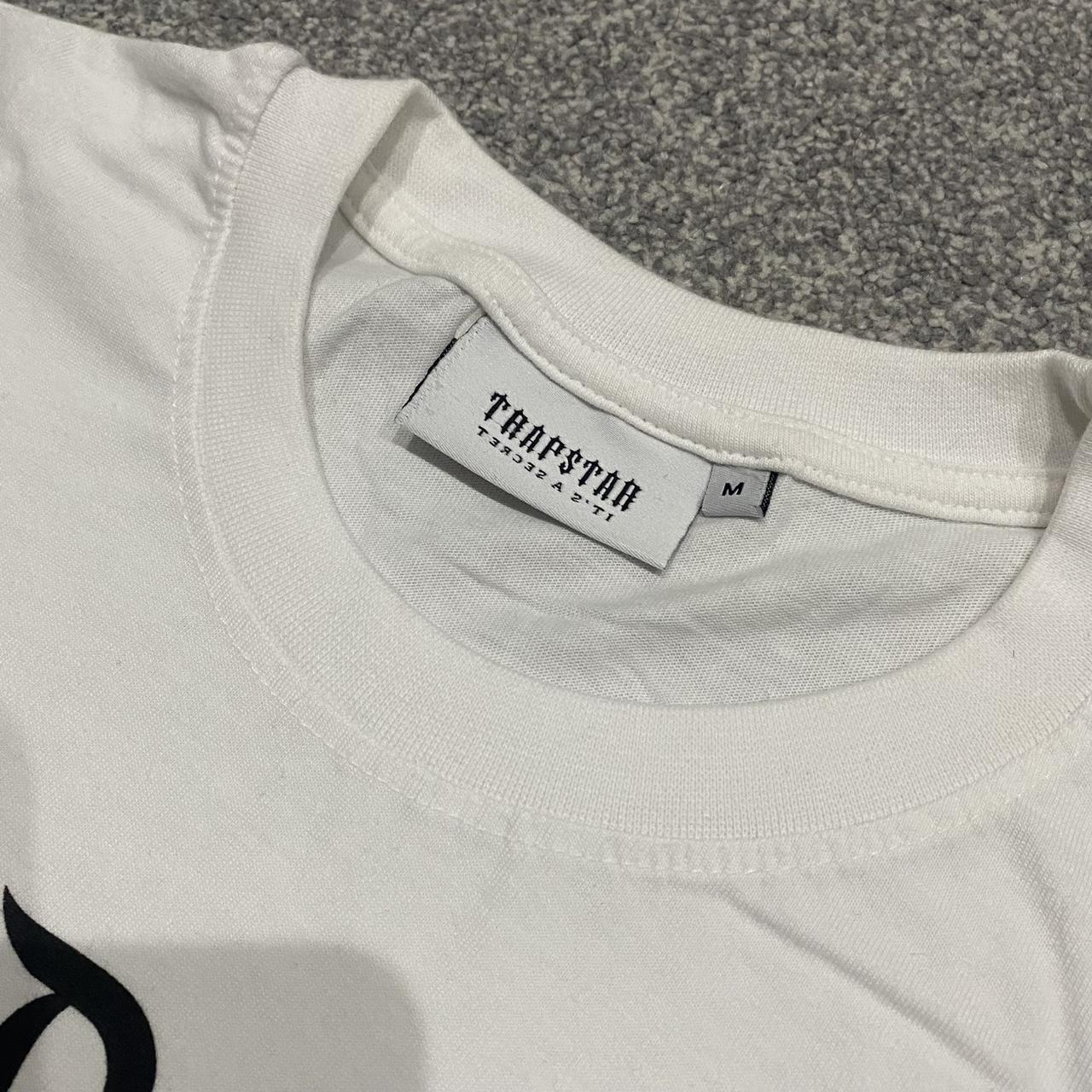 White Trapstar Tiger flower T shirt 🐅 Sick Tiger... - Depop