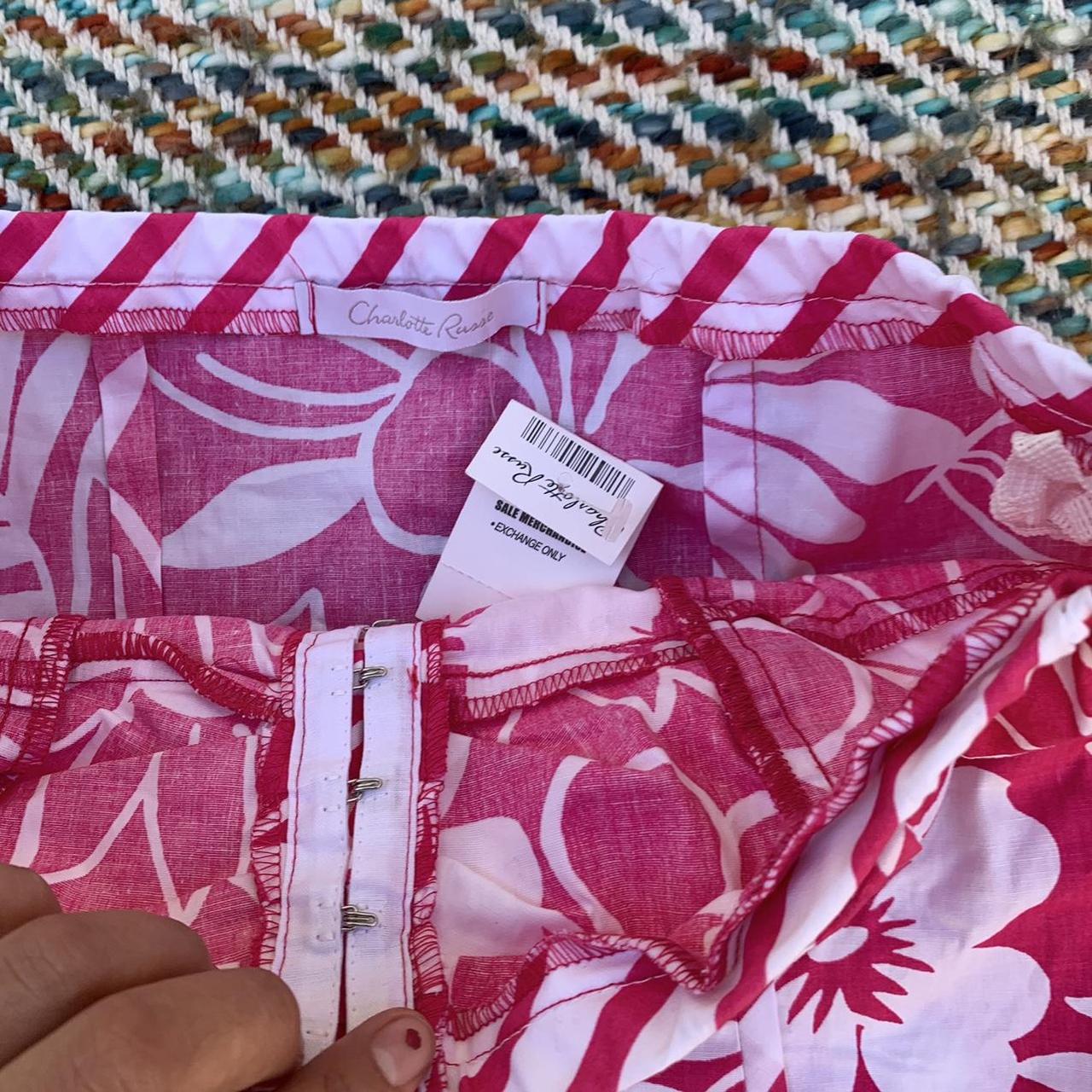 pink coquette corset top hook eyelet closure best... - Depop