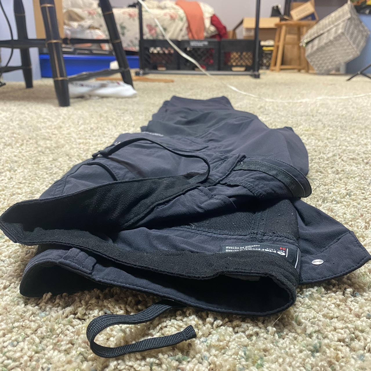 Black Marmot Tech/Hiking/Utility Pants W/... - Depop