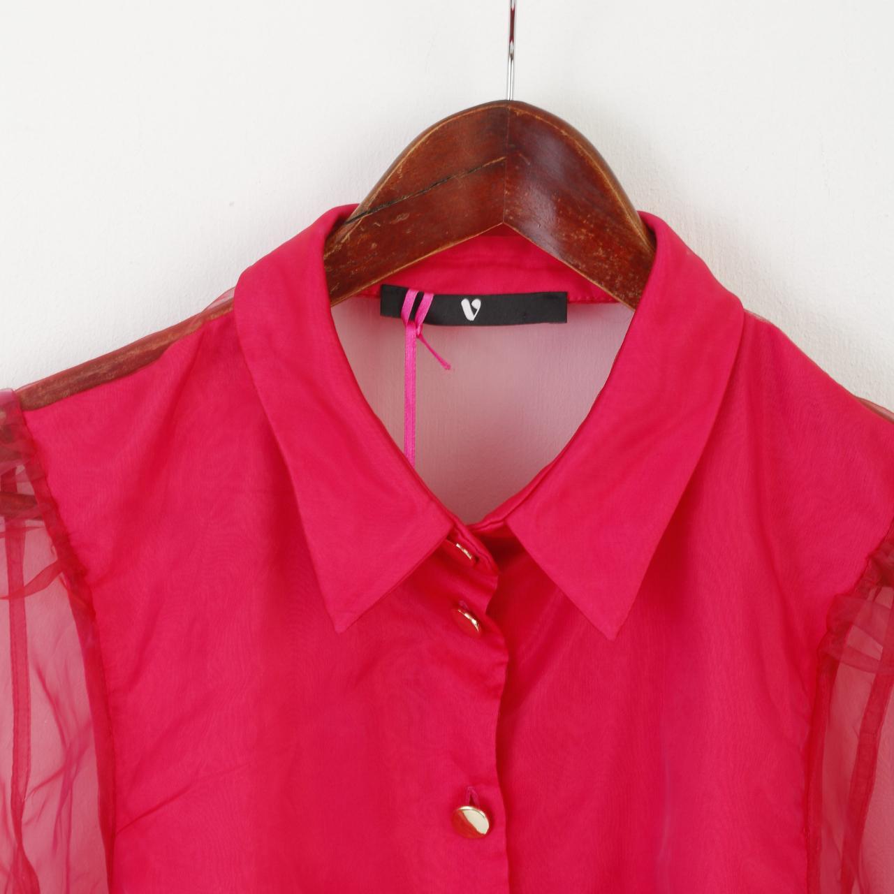 For Sale New By Very Pink Women 10 S Shirt Pink... - Depop