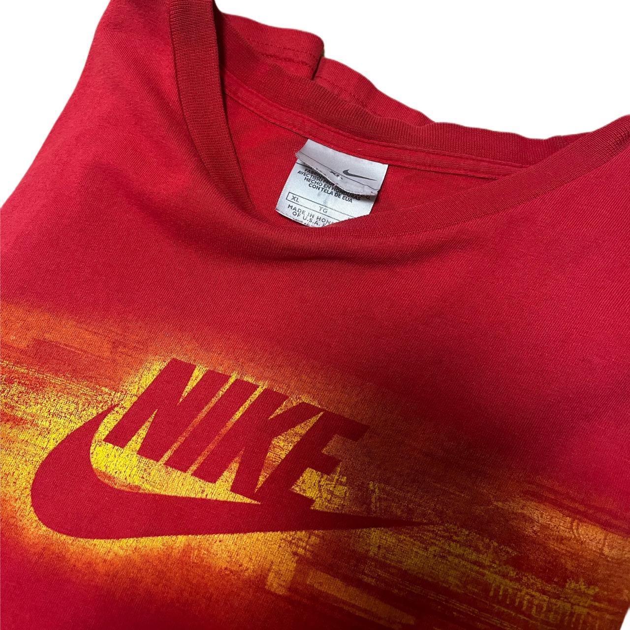 VINTAGE NIKE TSHIRT SMALL STAINING ON BOTTOM LEFT... - Depop