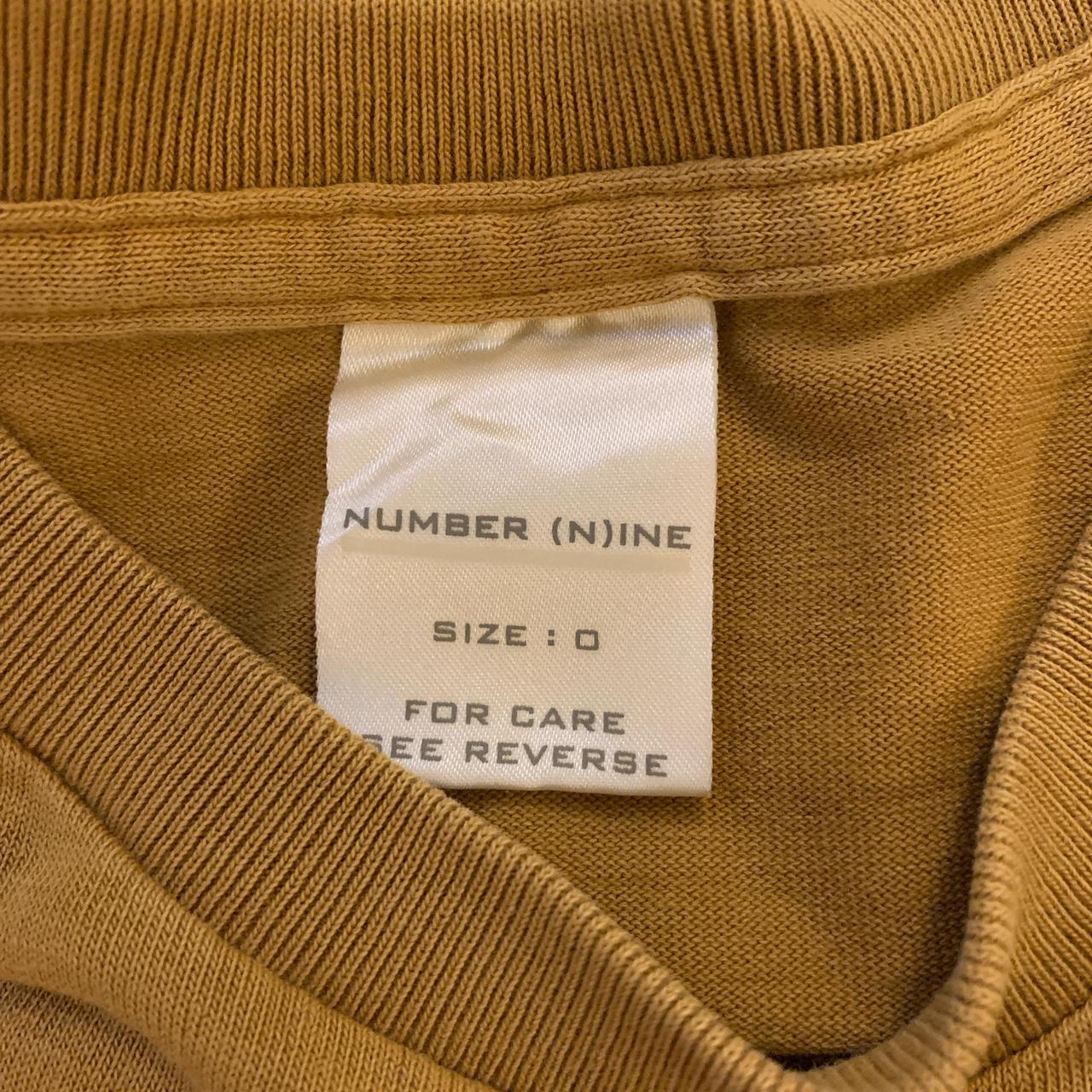 Number nine SS01 montreal bullet hole tshirt size 0... | Depop