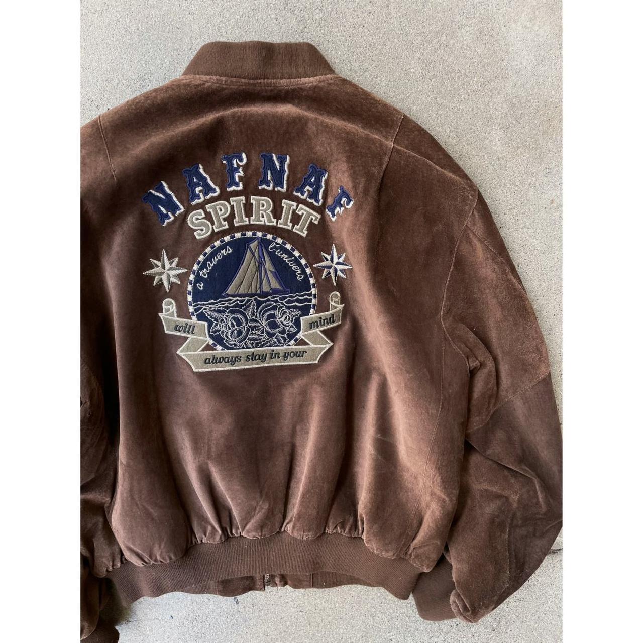 france old french NAF NAF pig suede leather... | Depop