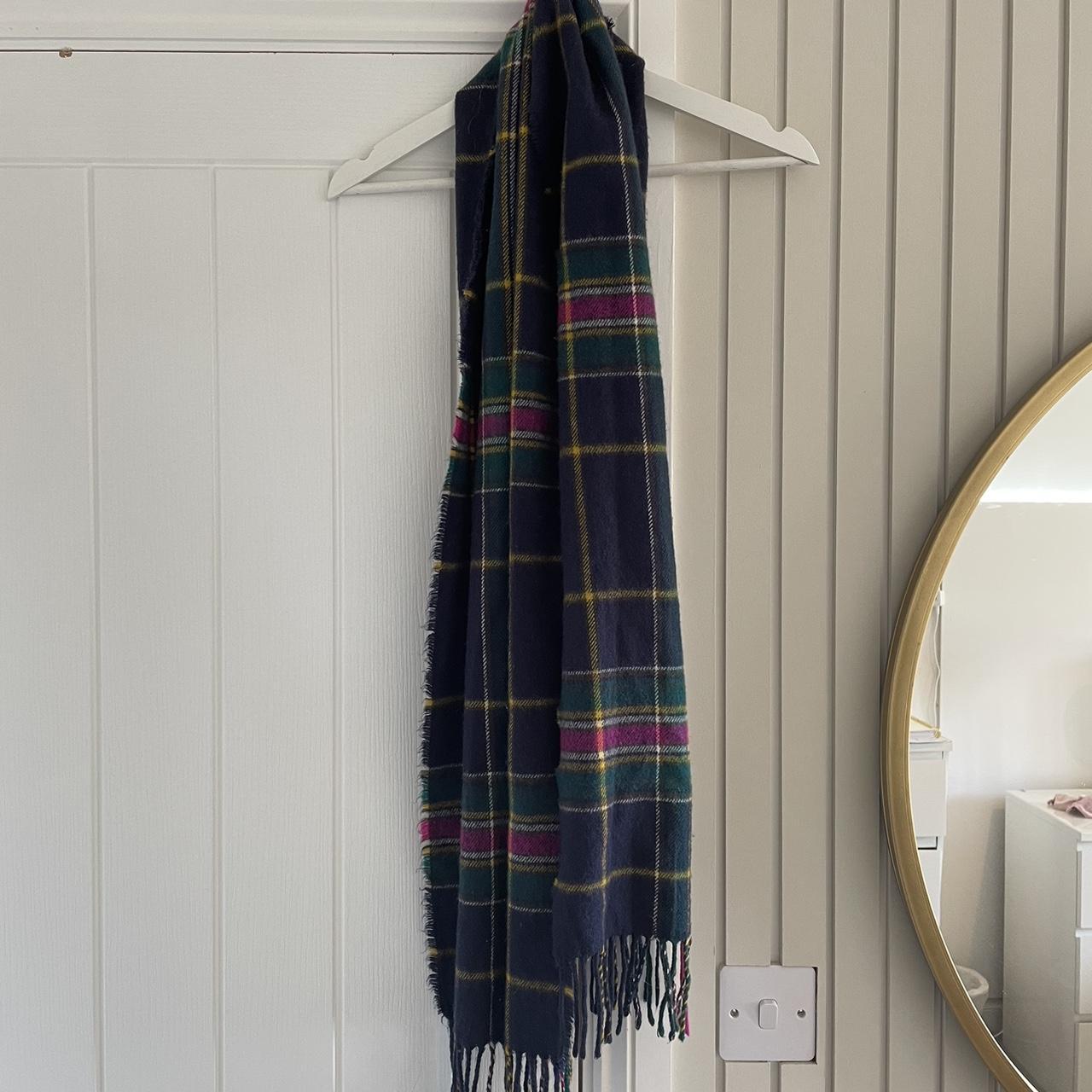 Joules Tartan Scarf - Depop