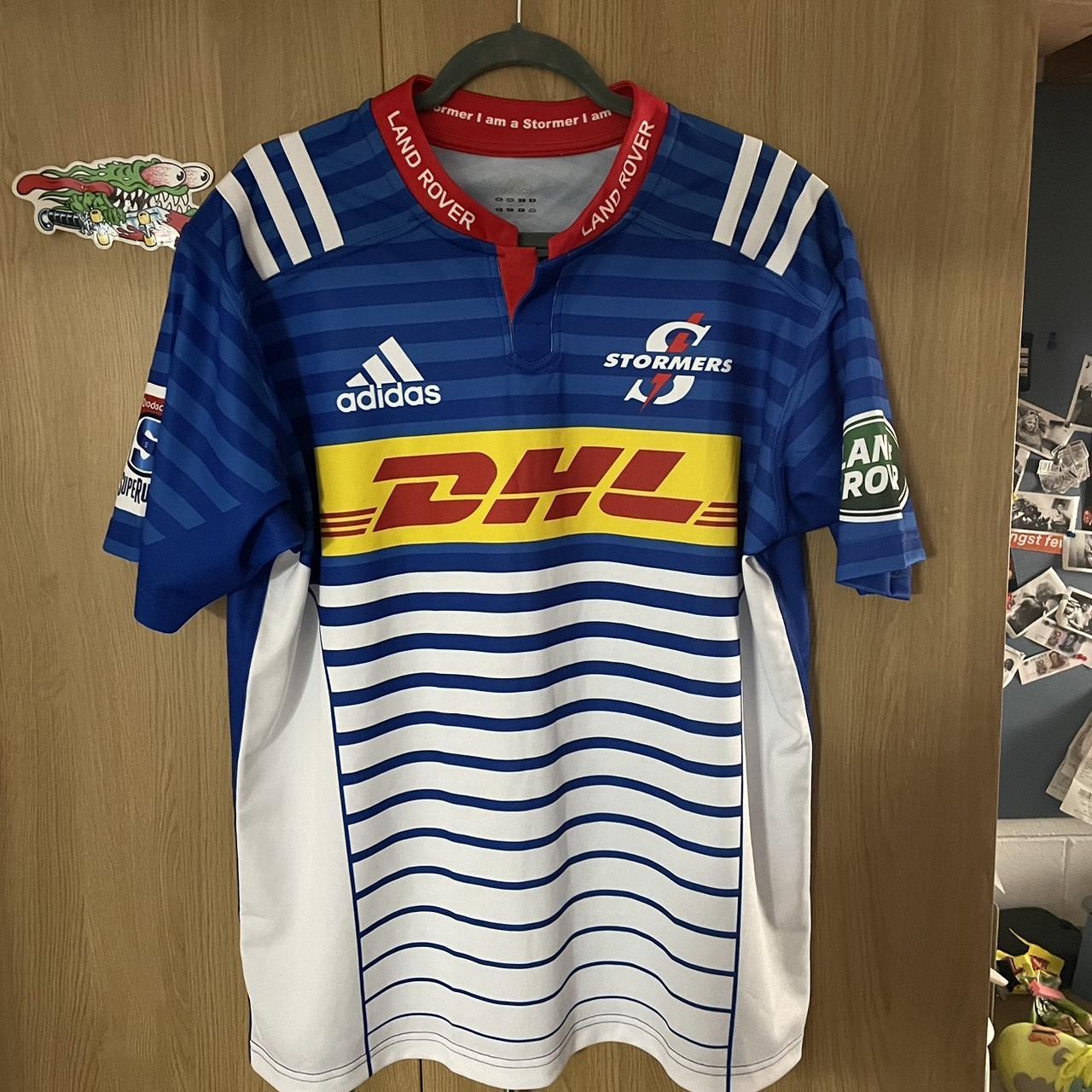 Adidas Stormers rugby jersey shirt large Perfect... - Depop