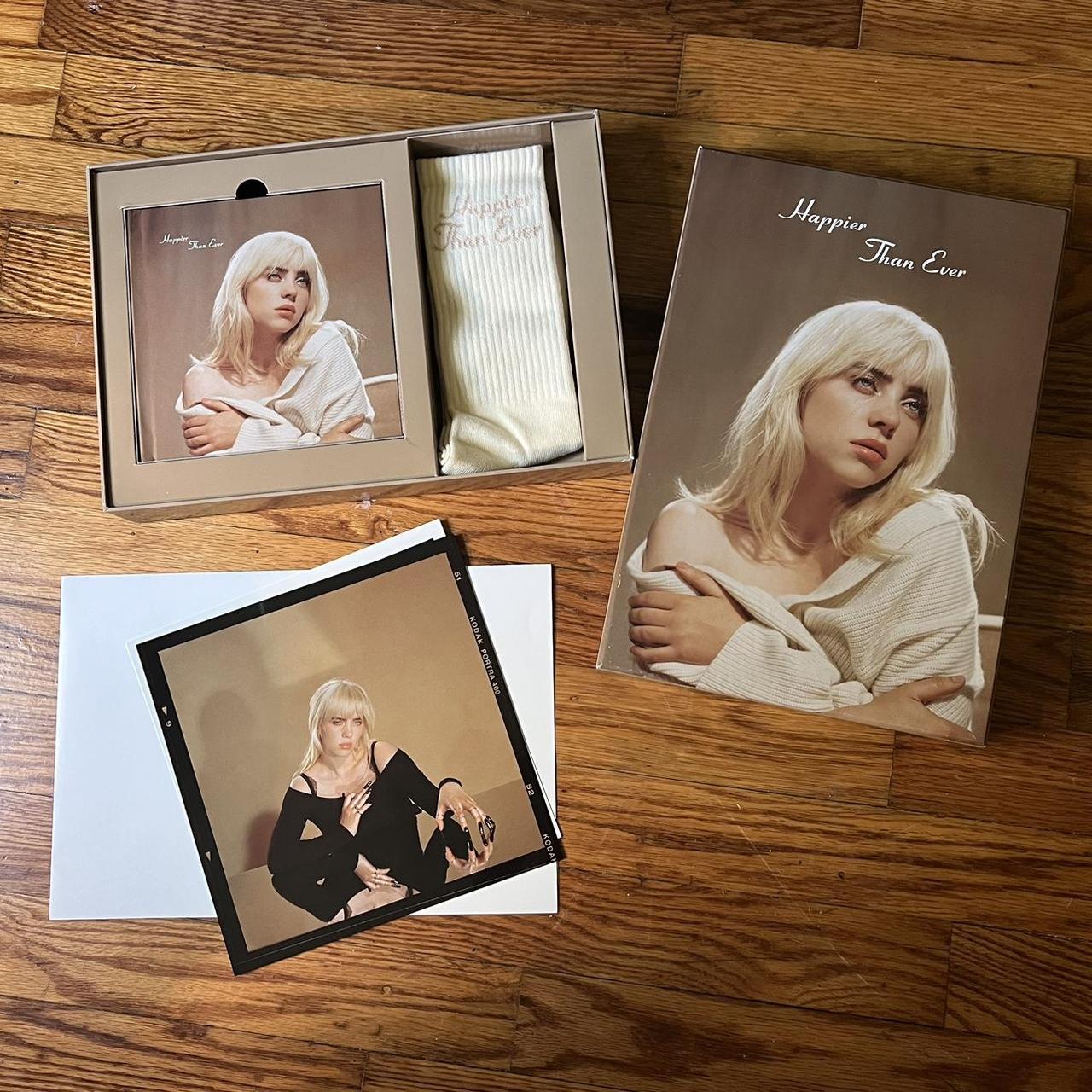 Billie Eilish Happier Than Ever Deluxe CD and vinyl... | Depop