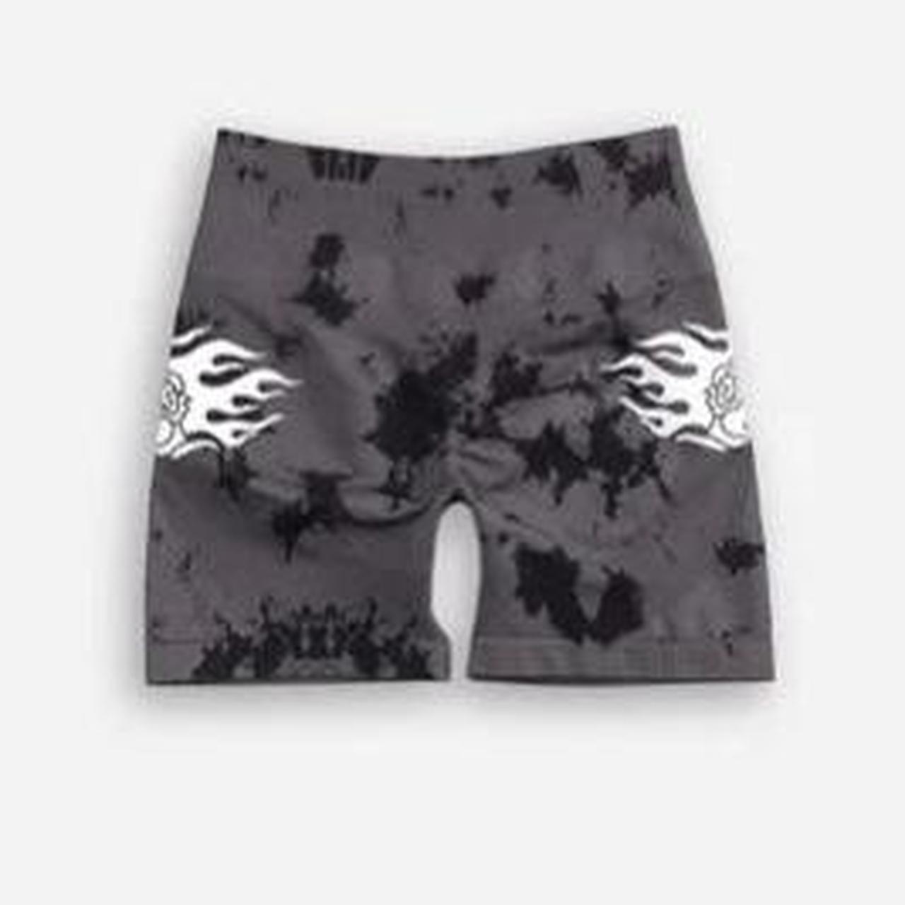 Civil Regime Reaper Wash Kelley Biker Shorts Size... | Depop