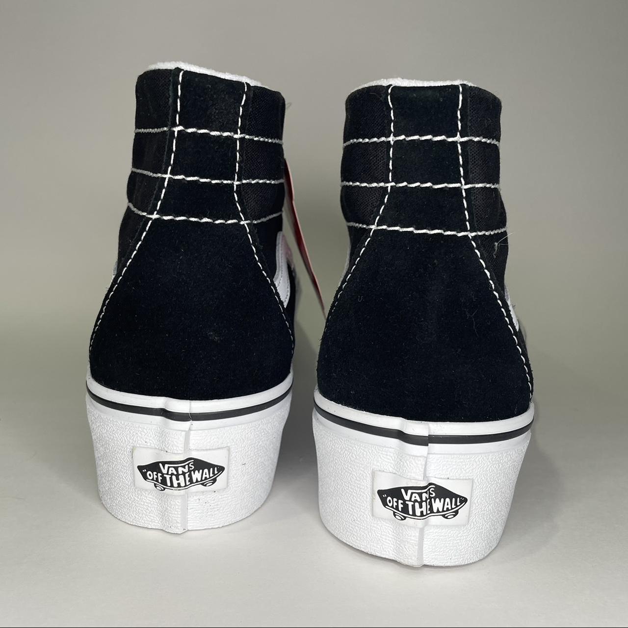 VANS Sk8-Hi Tapared Stackform Black - Women's Size... - Depop