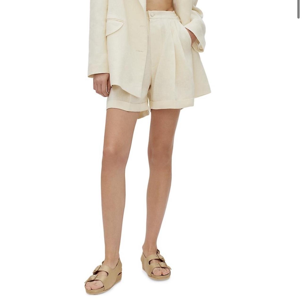 Daily Sleeper cream shorts. Size “xs” Never... - Depop