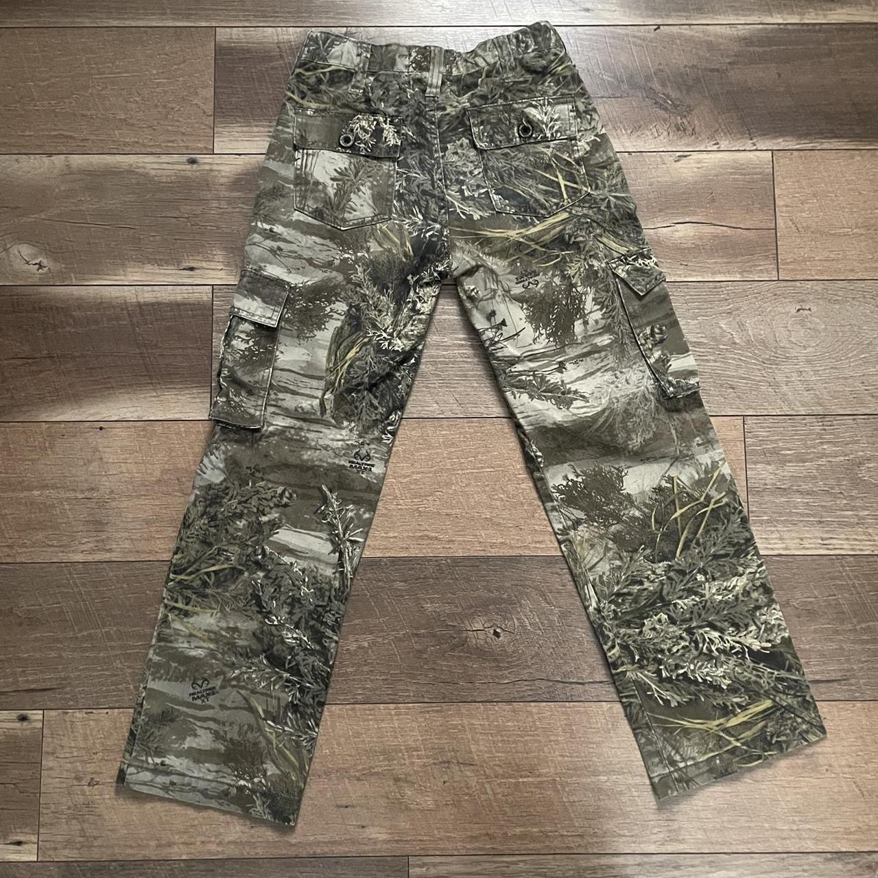 Boys REALTREE cargo camo straight leg pants •... - Depop