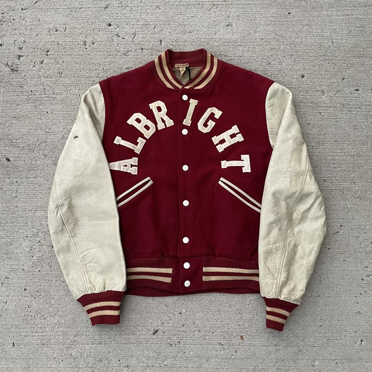 1960’s Albright Varsity jacket Size 38 22x24 - Depop