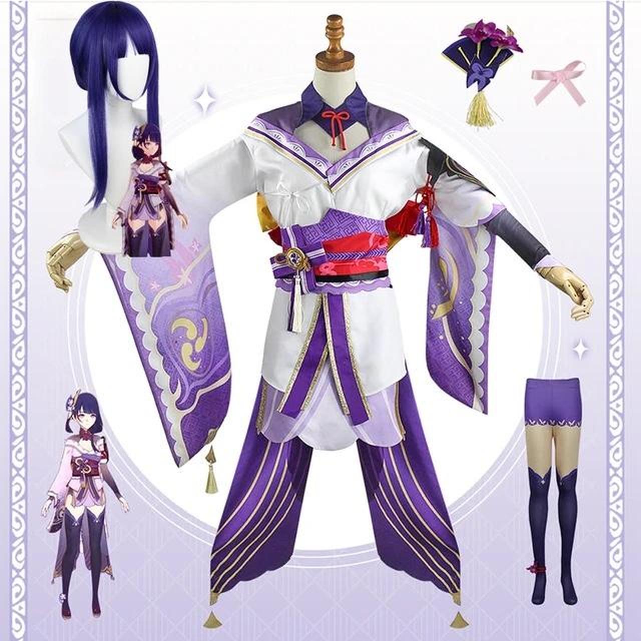 Raiden shogun cosplay Got it through a trade but... - Depop