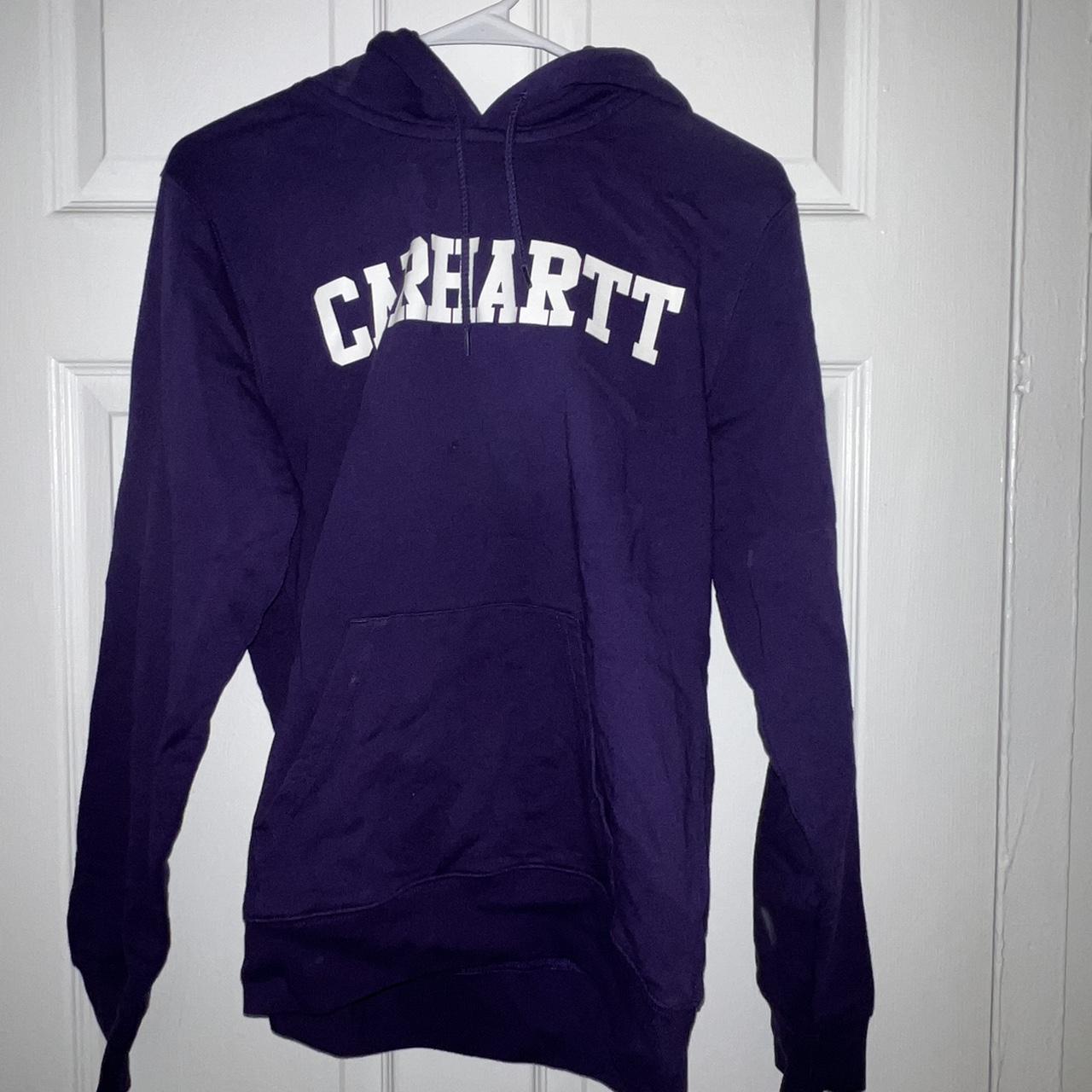 Carhartt WIP Men's Purple Jumper | Depop