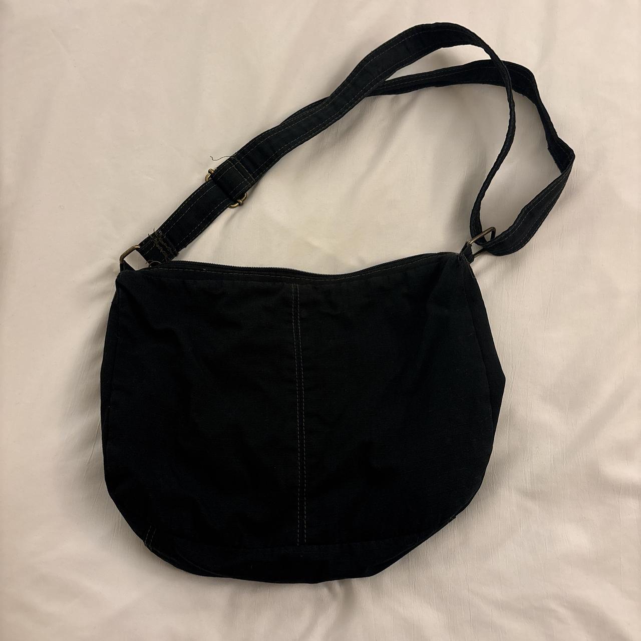 Black mossimo supply co bag with stitchwork. Cargo... - Depop