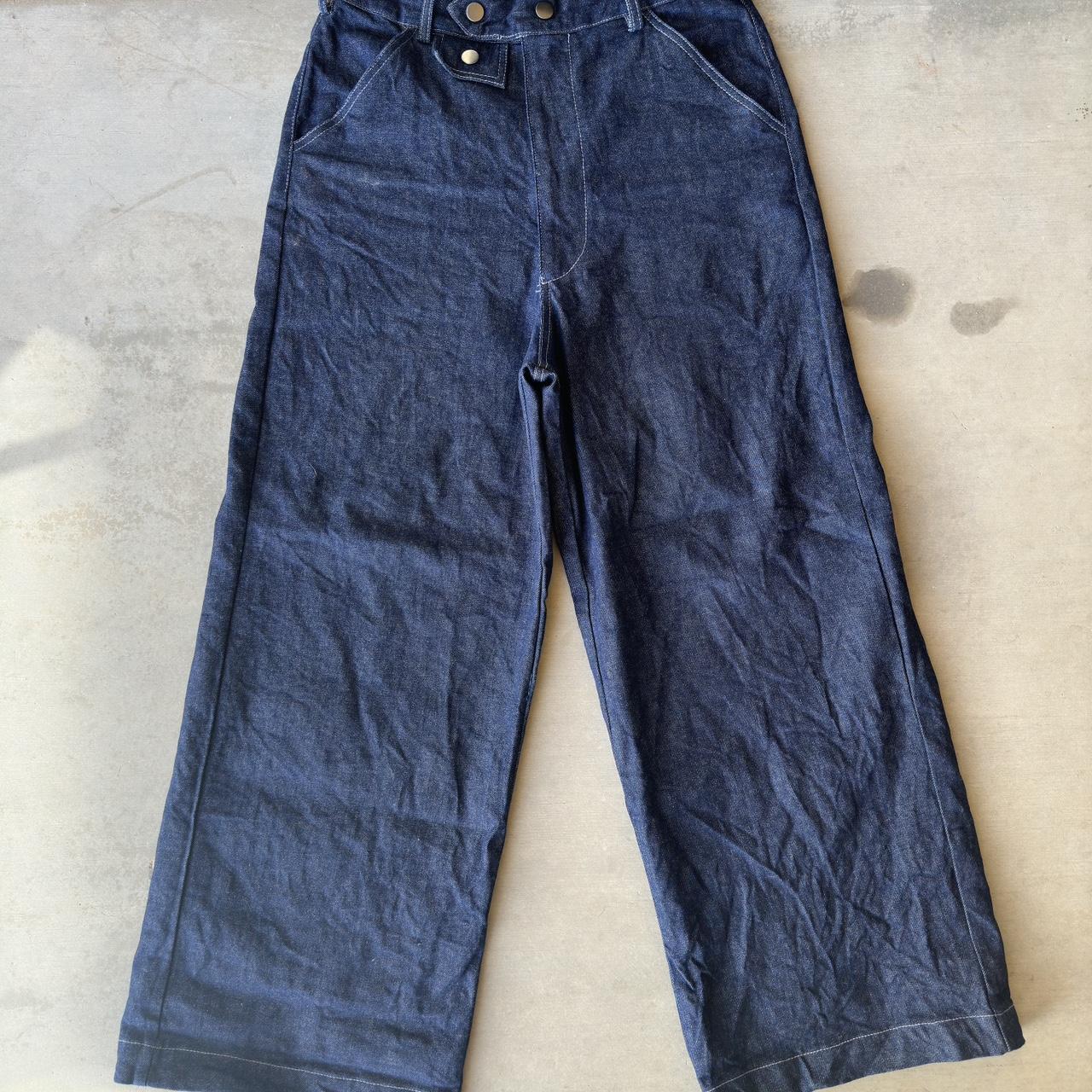 Rotten Closet Lee Blue Indigo Denim High quality... - Depop