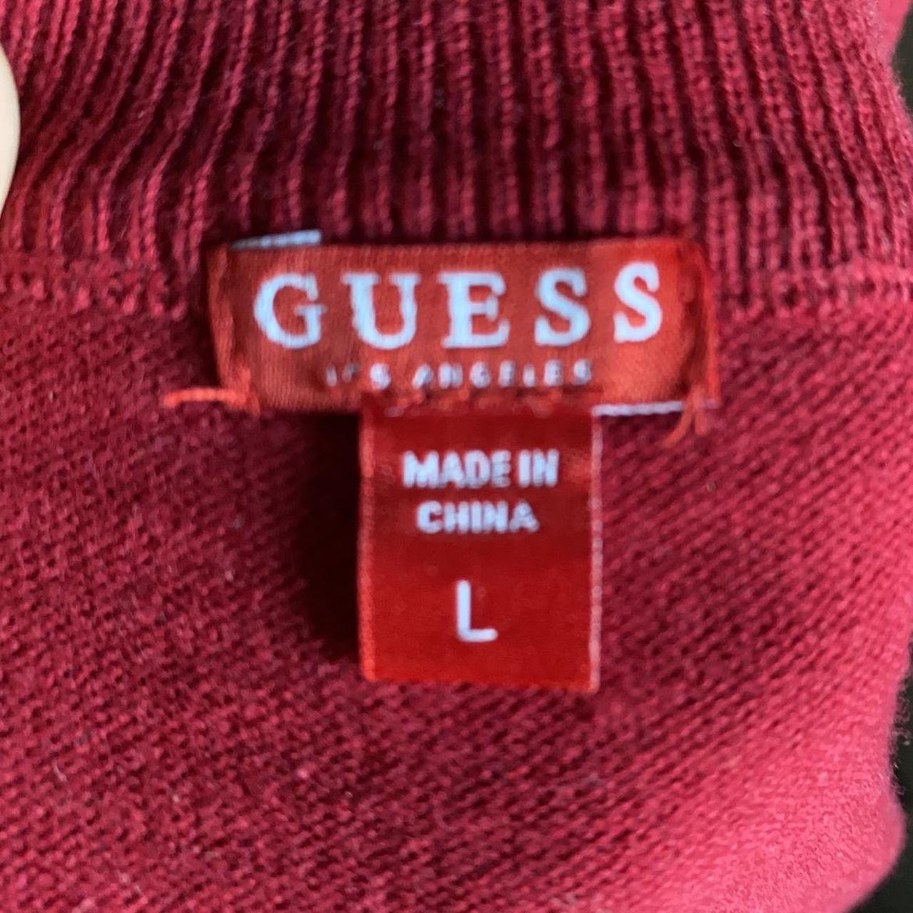 guess cutout shirt size large - Depop