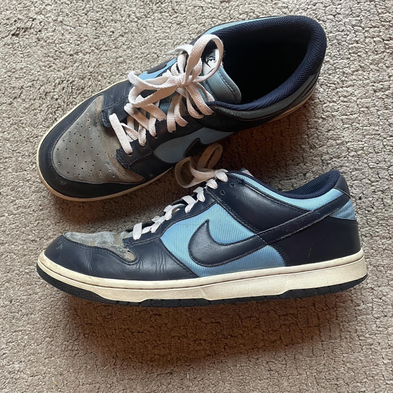 Vintage Nike Dunk Low UNC size 11.5 | Depop