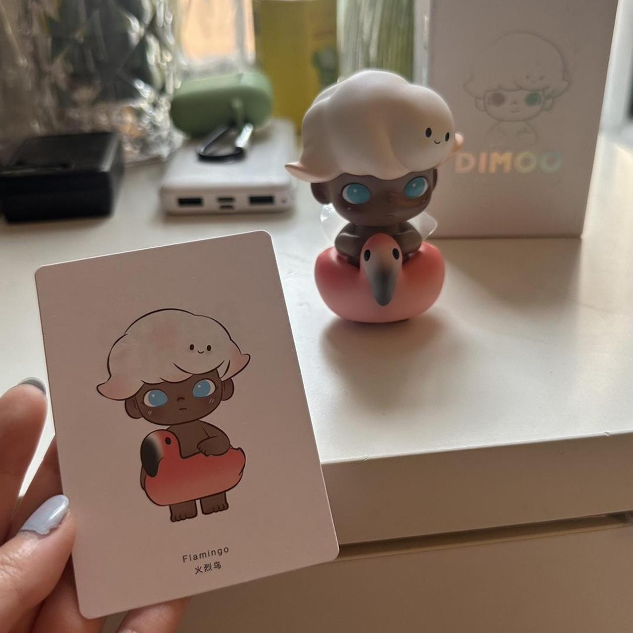 DIMOO Retro Series Flamingo -comes with box &... - Depop