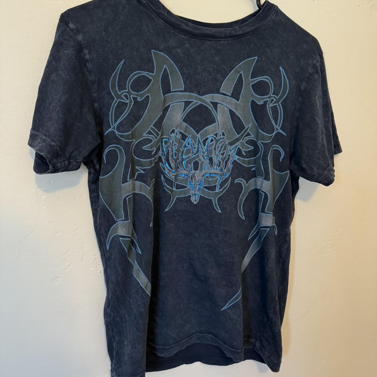 Blue phantom cyber tshirt OPEN TO TRADE AND BUNDLE... - Depop