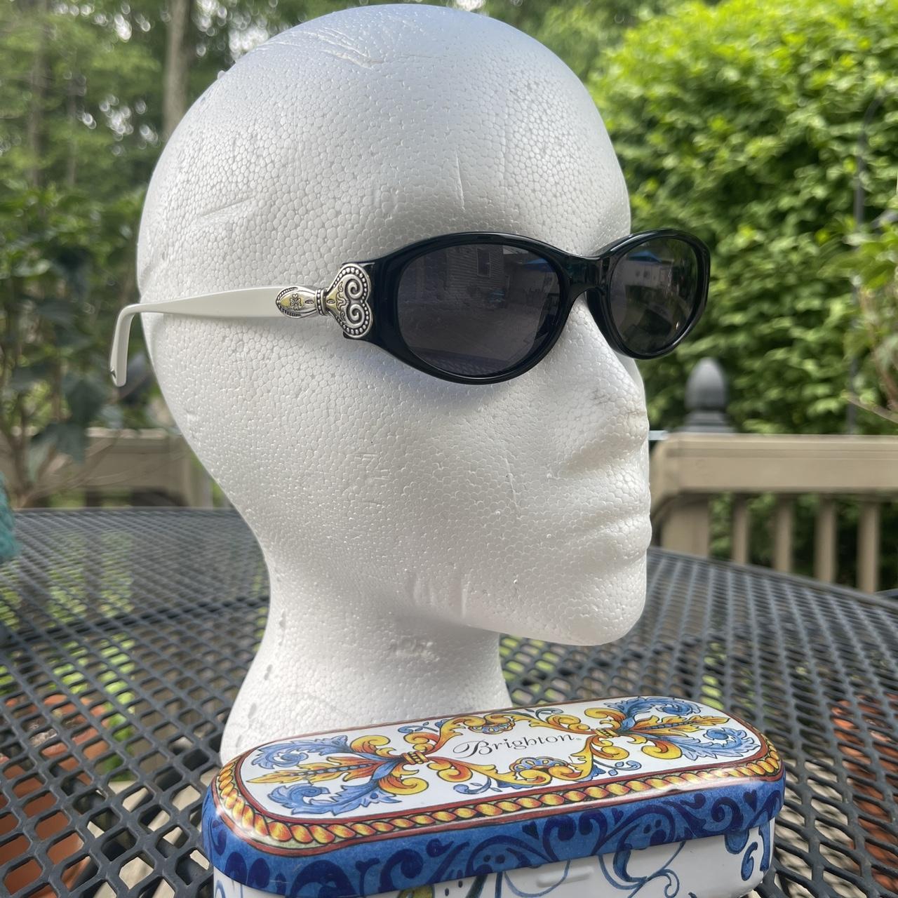 Vintage Brighton Ophelia Sunglasses - black and... - Depop