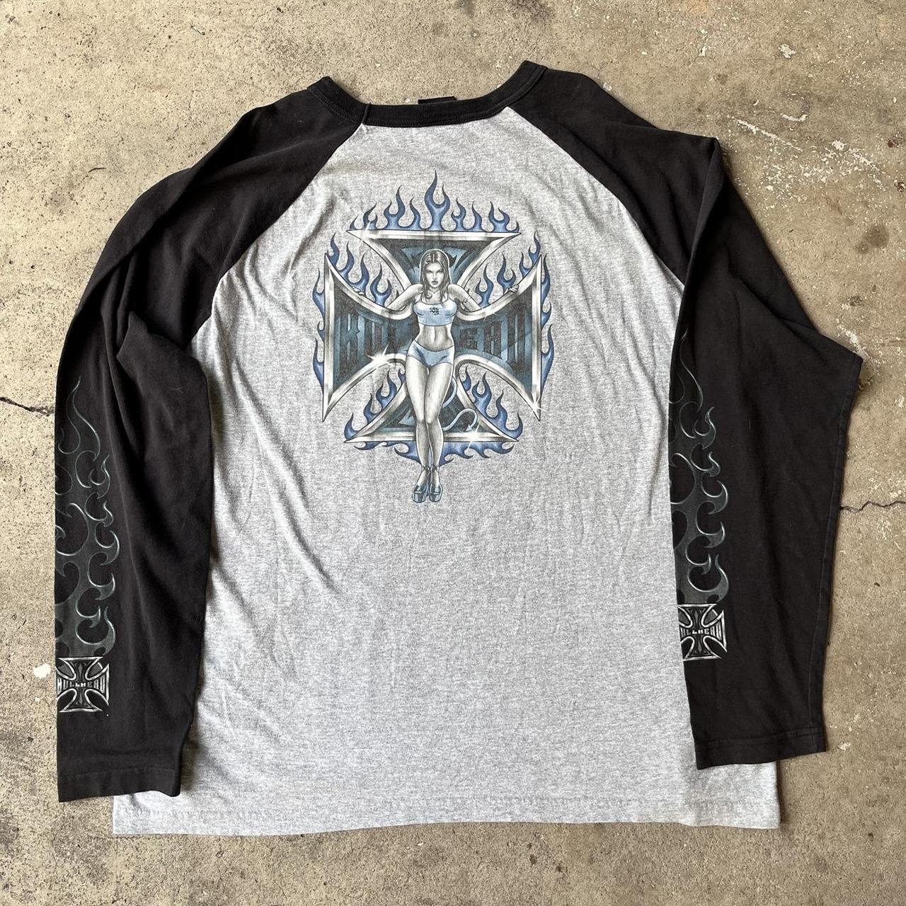 90s Bullhead shirt Great graphic very badass... - Depop