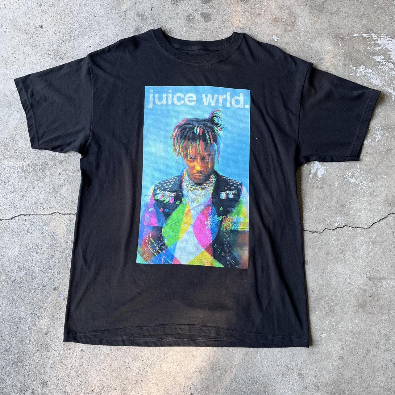 Juice Wrld shirt Large fits baggy #juice - Depop