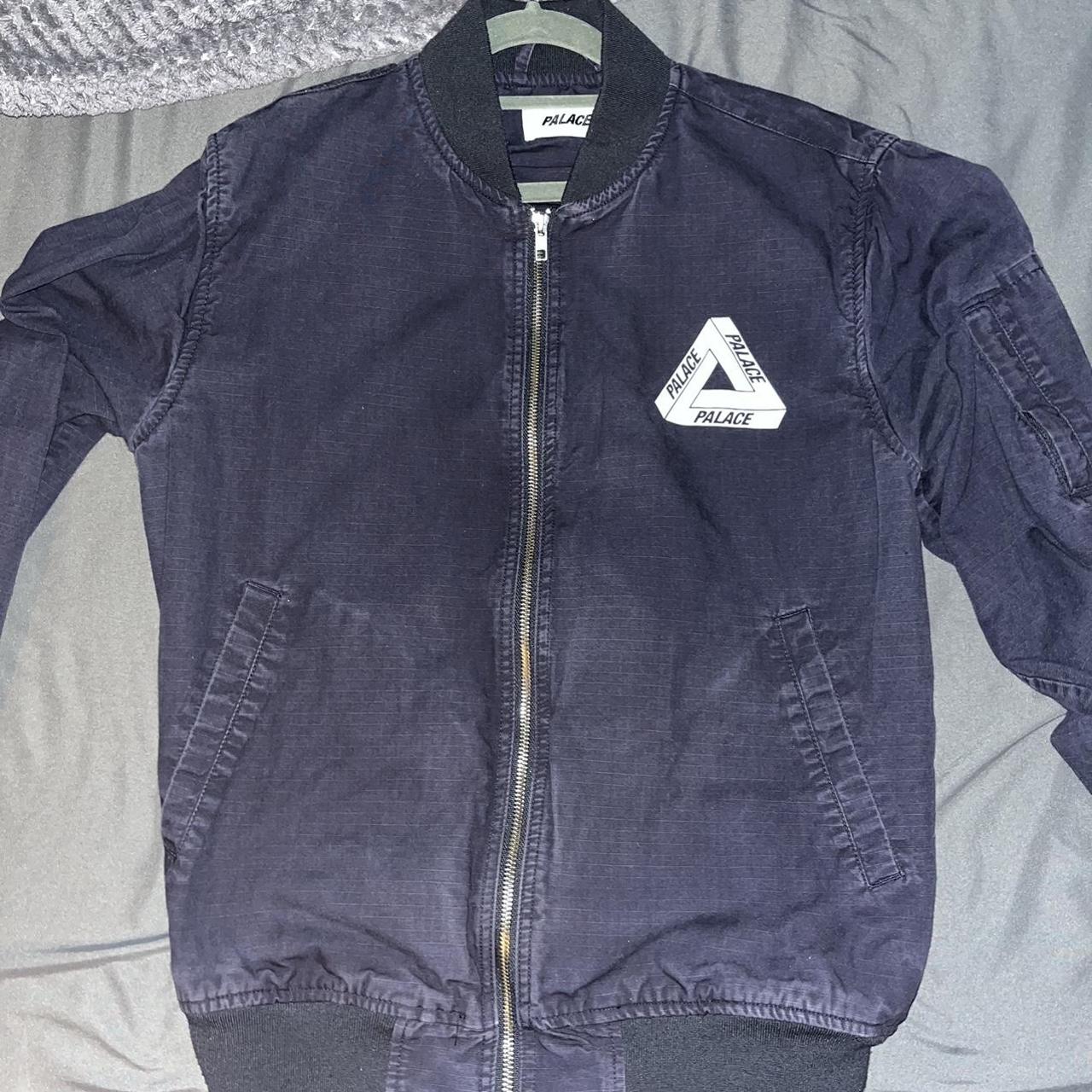 Palace Cripstop Bomber (Navy) - Used minimally, in... | Depop