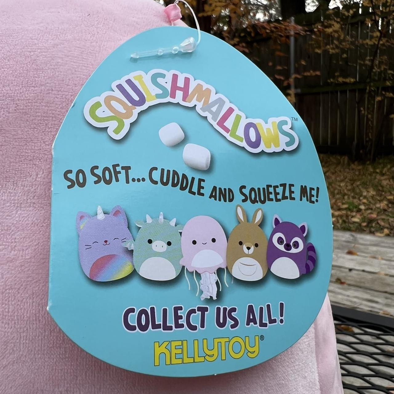 Cute 11” Pink Jellyfish “Jayda” Squishmallow Brand... - Depop