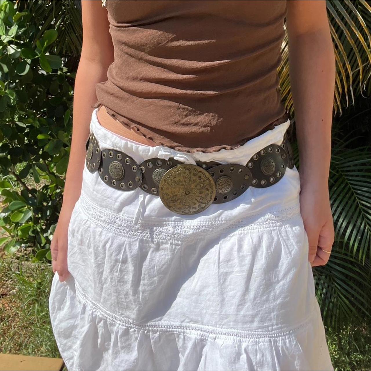 💗 Vintage Mudd Disk Belt 💗 The perfect vintage disk... - Depop