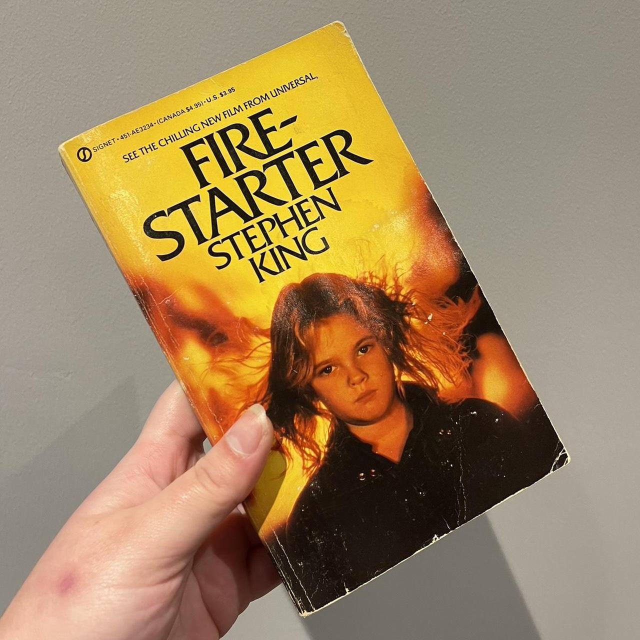 Firestarter By Stephen King US Paperback (Movie... - Depop
