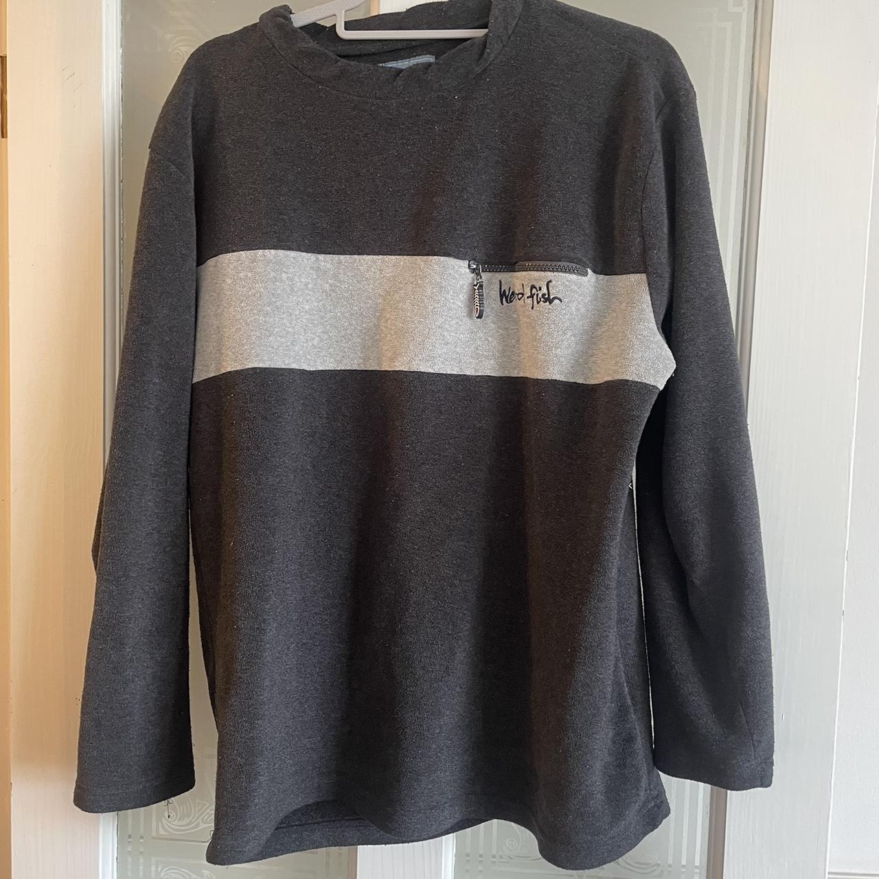 weird fish fleece so cosy and warm size xl - Depop