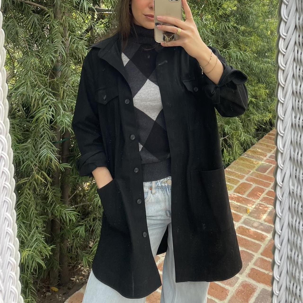 Mercer + mettle oversized jacket sz L - Depop