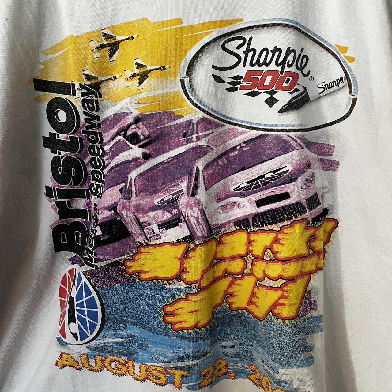 Vintage Sharpie 500 Bristol Motor Speedway Racing... - Depop