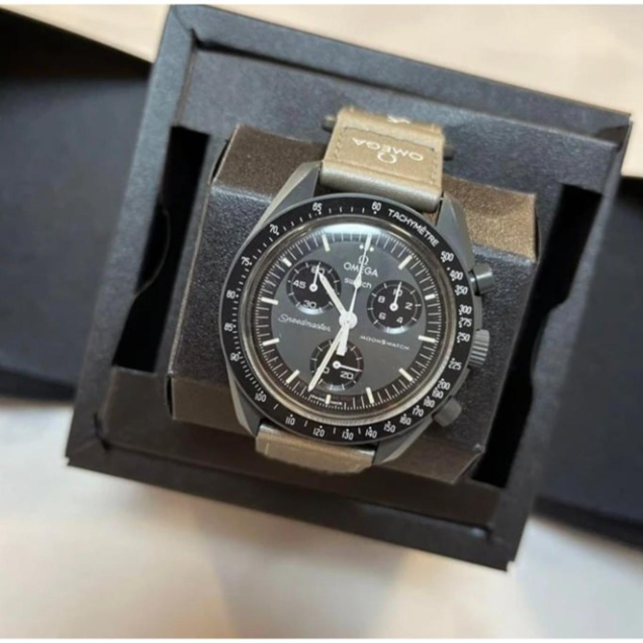 Swatch x omega Speedmaster Moon Watch Mission to... - Depop