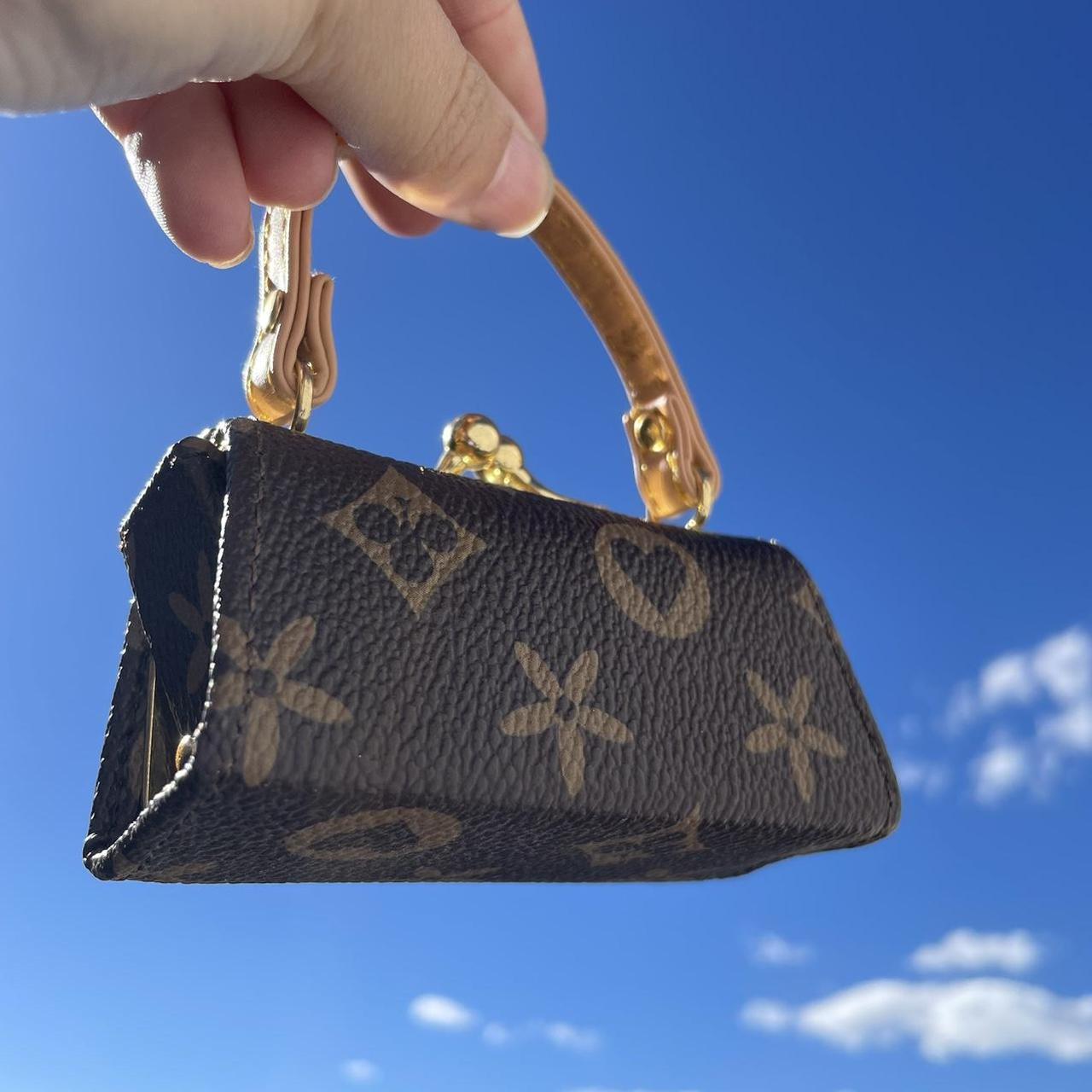 Micro Mini Handbag Purse. Snap closure. Size... - Depop