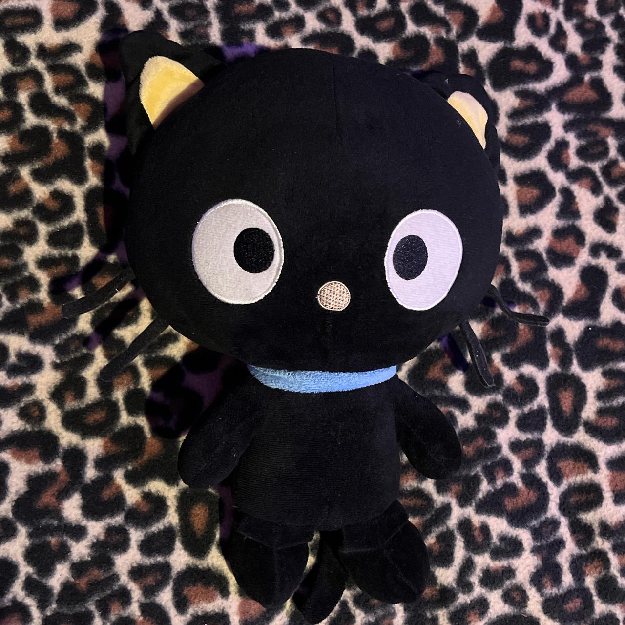 chococat sanrio plushie he has a big head lol... - Depop