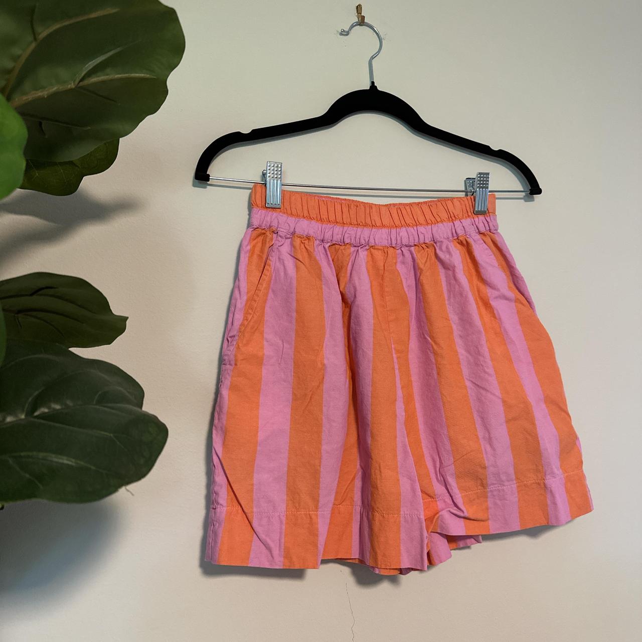 XIRENA XS Pink and Orange Boxer style Lightweight... - Depop