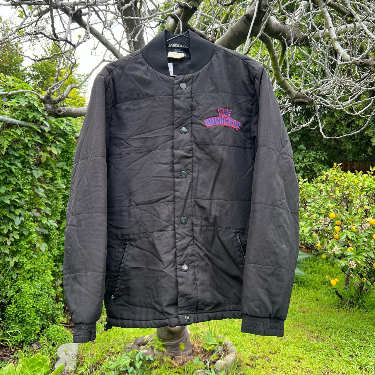 The Hundreds Men's Black Jacket | Depop