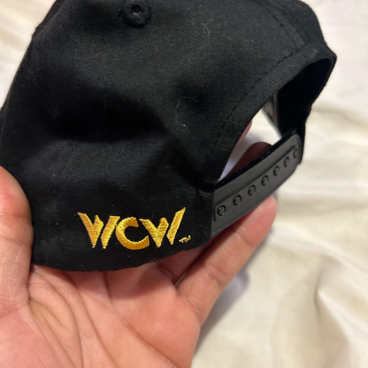 Vintage 90s WCW Goldberg hat Adjustable... - Depop